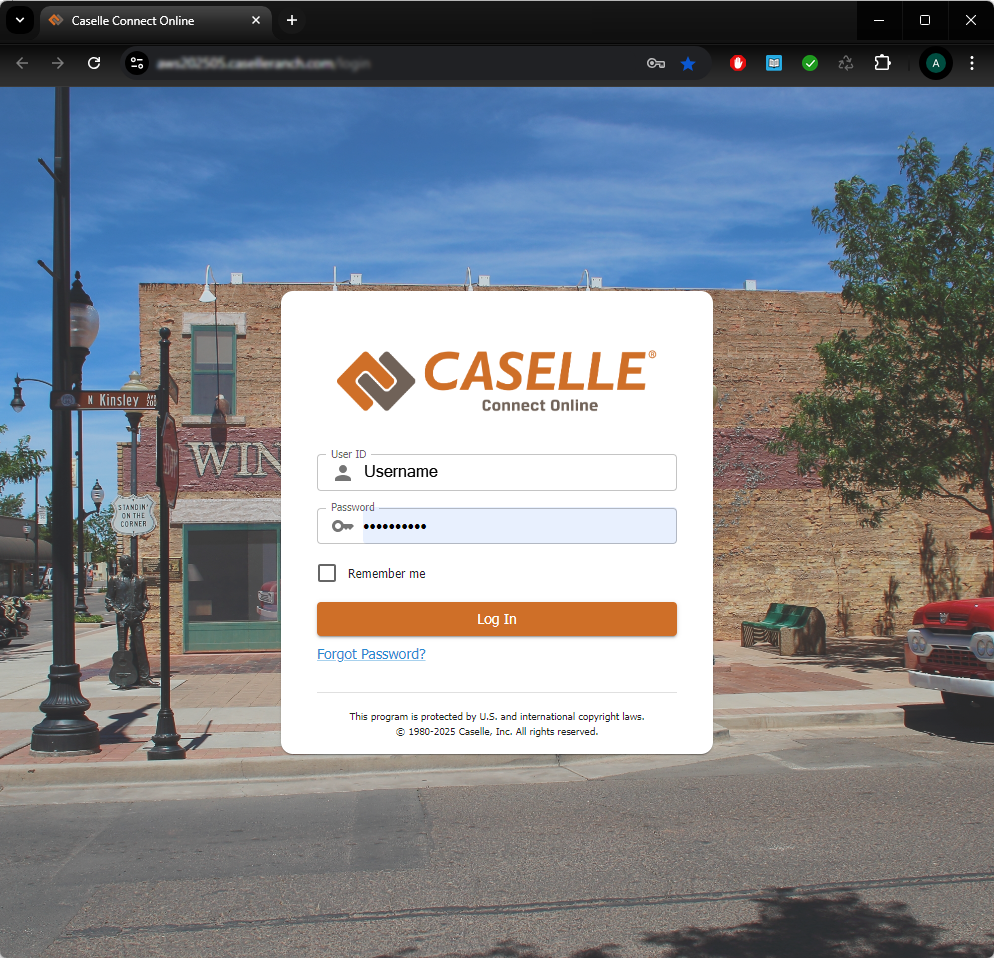 How do I login to Caselle Cloud? (2025.05)