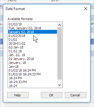 How do I format a date?