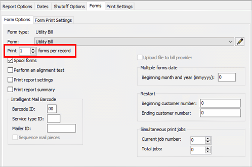 How do I update my form options? (Reports)