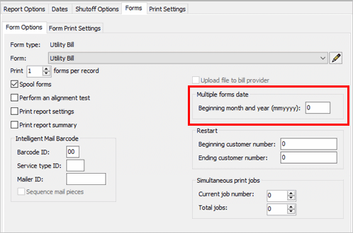 How do I update my form options? (Reports)