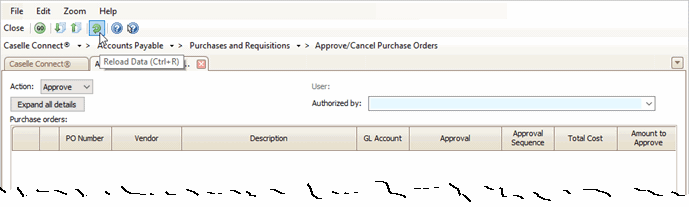 How do I load changes to purchase orders, requisitions, and invoices?