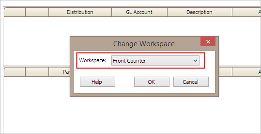 How do I change workspaces?
