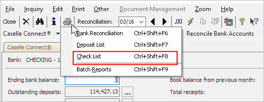 How do I troubleshoot checks that don't balance?