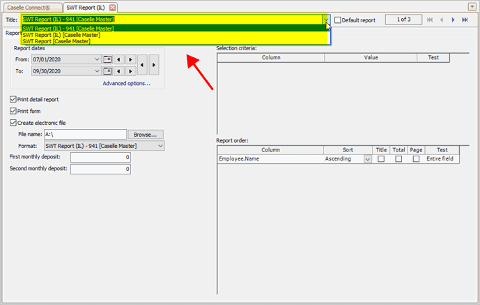 SWT Report - Illinois (IL)