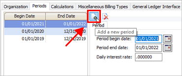 How do I add/remove periods?