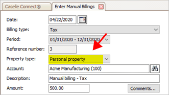 How do I enter a manual billing?