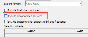 How do I create a meter reading file?