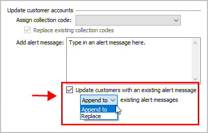 How do I update customer balances?