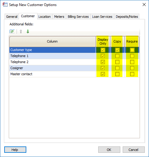 How do I add additional fields to the Setup New Customers form?