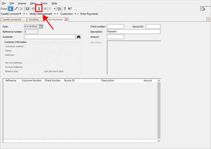 How do I launch Customer Inquiry?